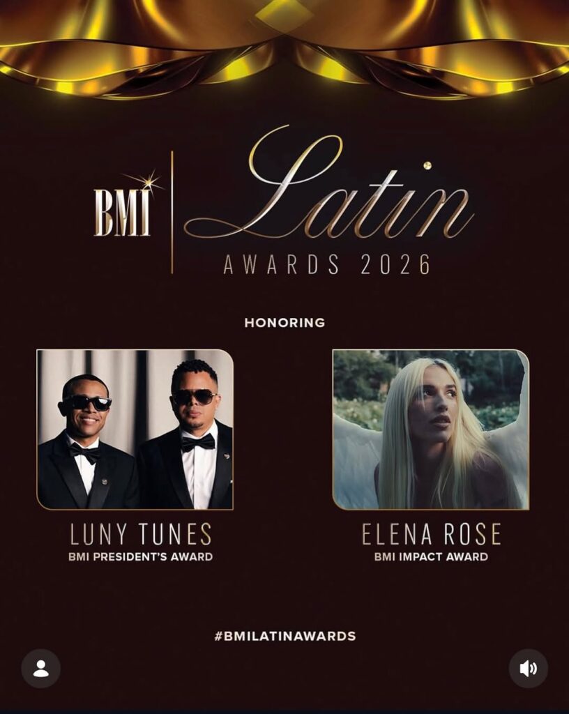 BMI Latin Awards 2026 Set to Honor Reggaetón Icons Luny Tunes and ...